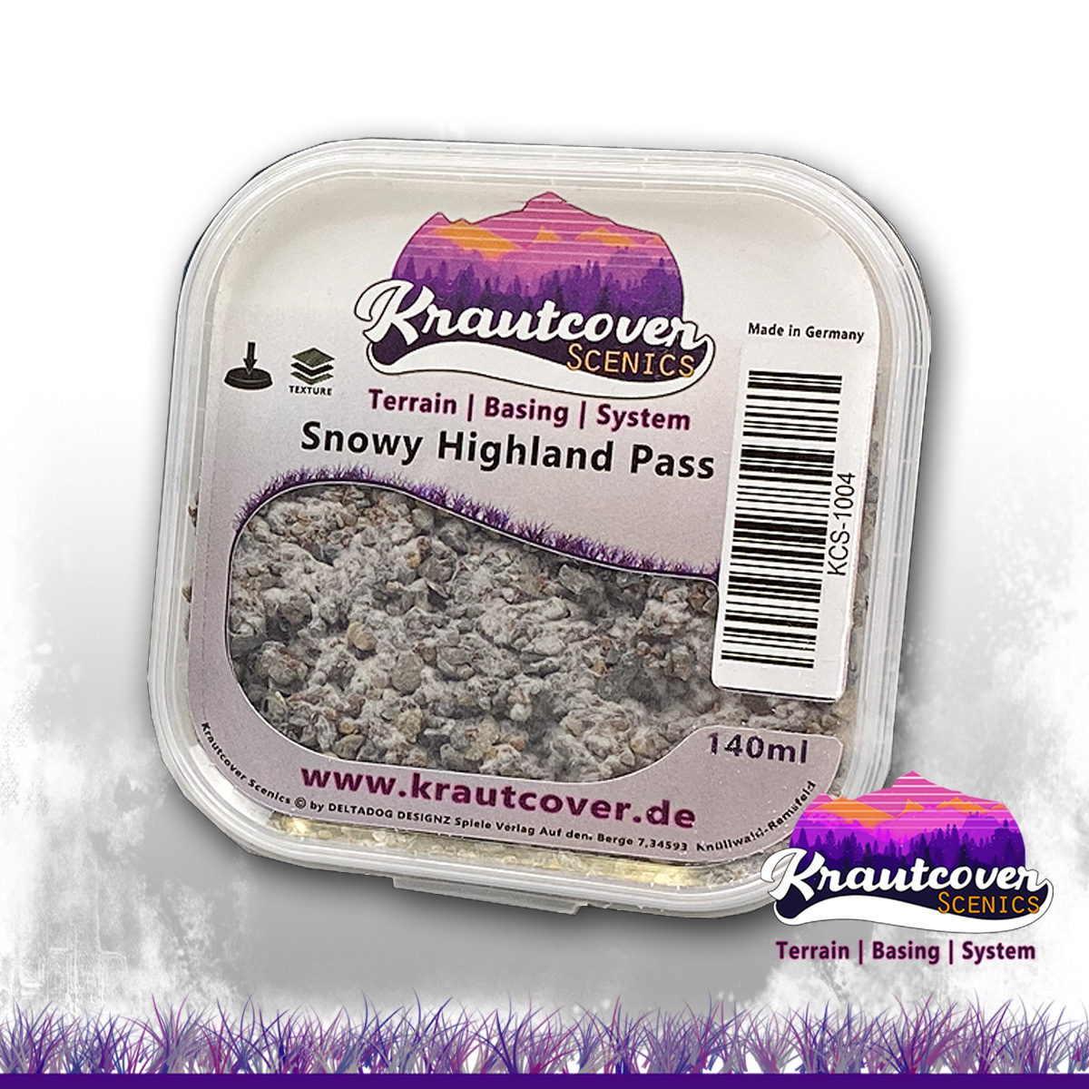 Krautcover Scenics - Snowy Highland Pass